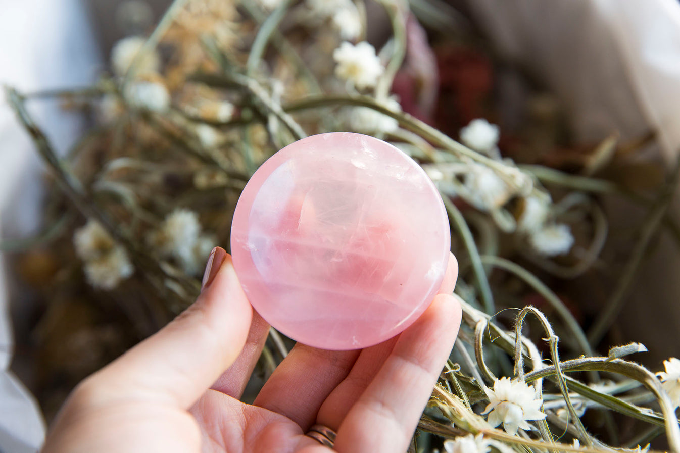Rose Quartz Mini Bowl | Clarity Co. - NZ's Fave Online Crystal Shop