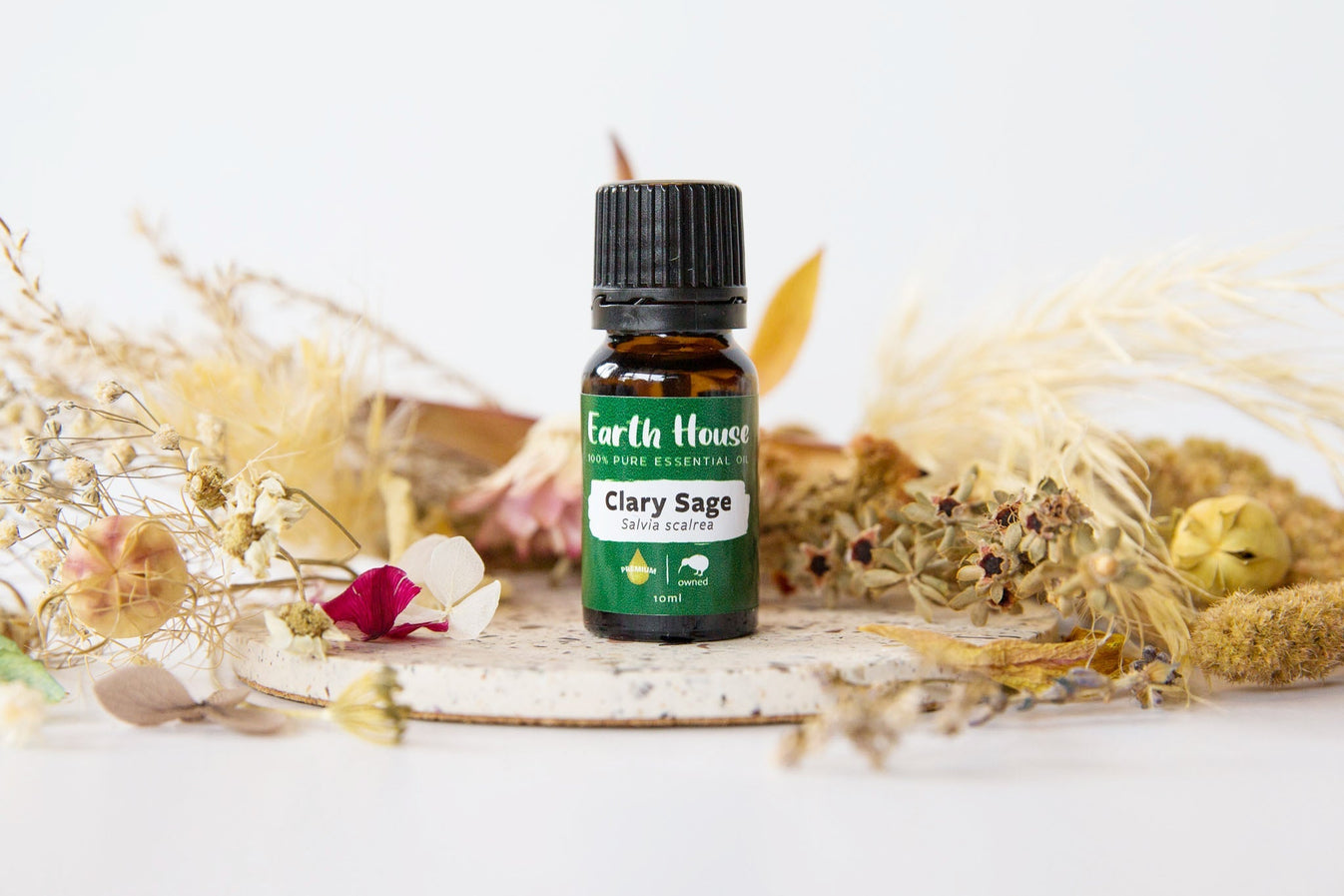 Clary Sage Essential Oil - Earth House | Clarity Co. - NZ's Favourite Online Crystal Shop