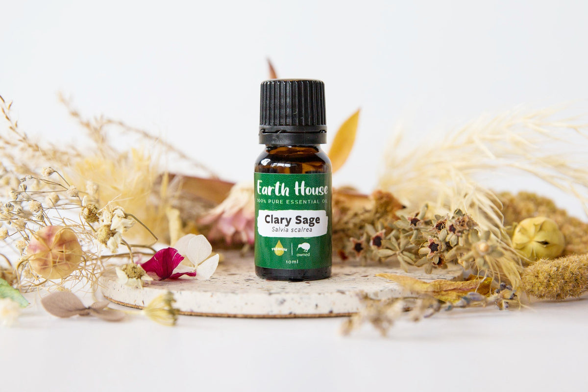 Clary Sage Essential Oil - Earth House | Clarity Co. - NZ's Favourite ...