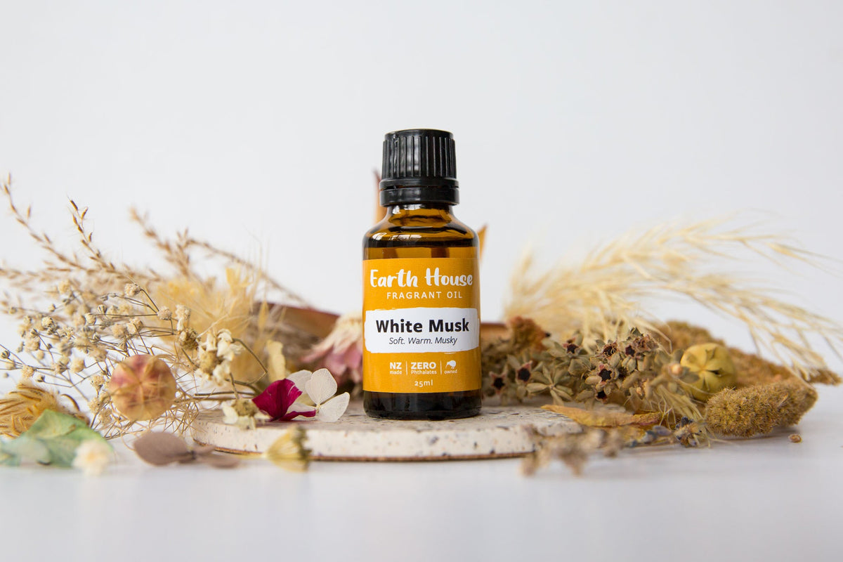 White Musk Fragrance Oil - Earth House | Clarity Co. - NZ's Favourite ...